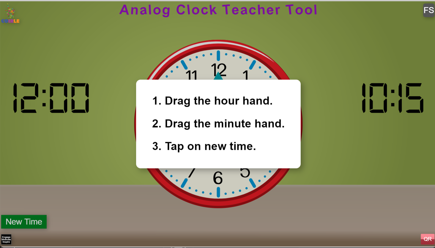 Clock Teacher Tool - Coirle
